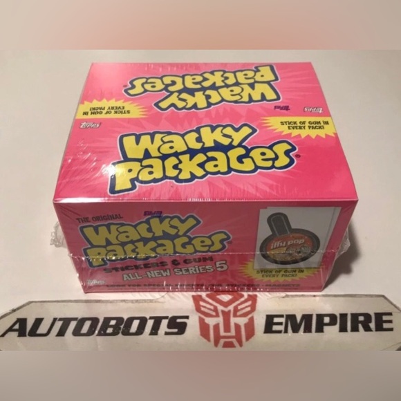 Topps | Toys | Vintage Topps Wacky Packages Series 5 Cards Box Comic ...